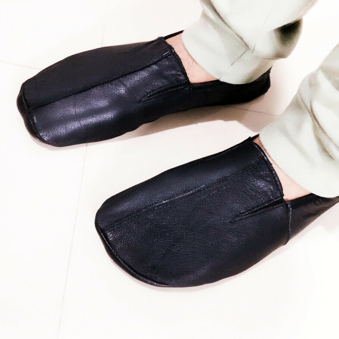 100% Genuine Leather Socks Khuffain Kuff Khuff Quff Shoes - Etsy