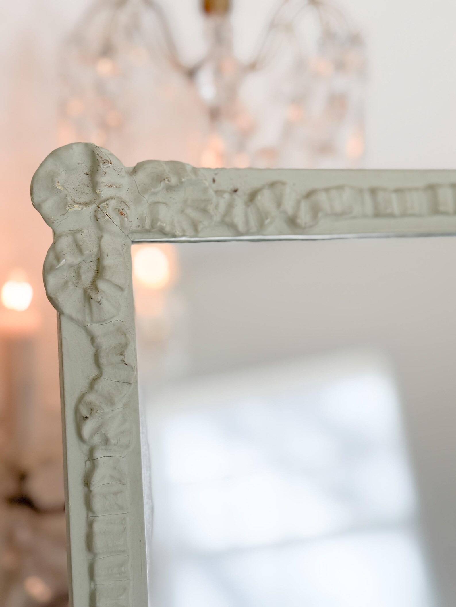 Vintage Barbola Mirror - Etsy