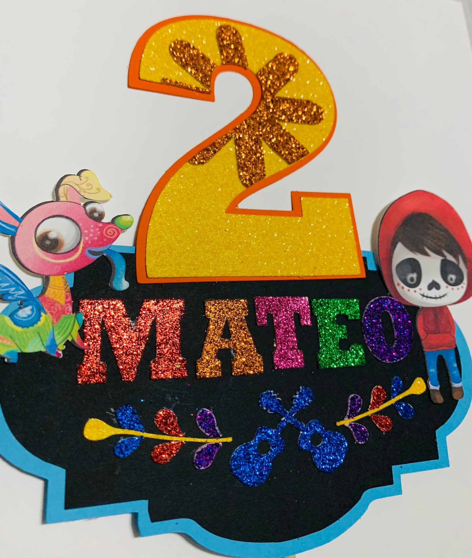 Coco Inspired Cake Topper, Coco Cake Topper, Coco Birthday, Coco Party ...