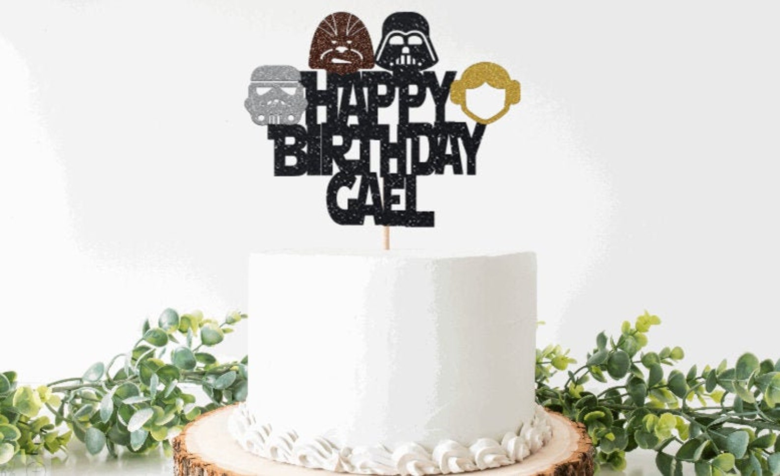 Star Wars Cake Topper Star Wars Birthday Party Star Wars - Etsy
