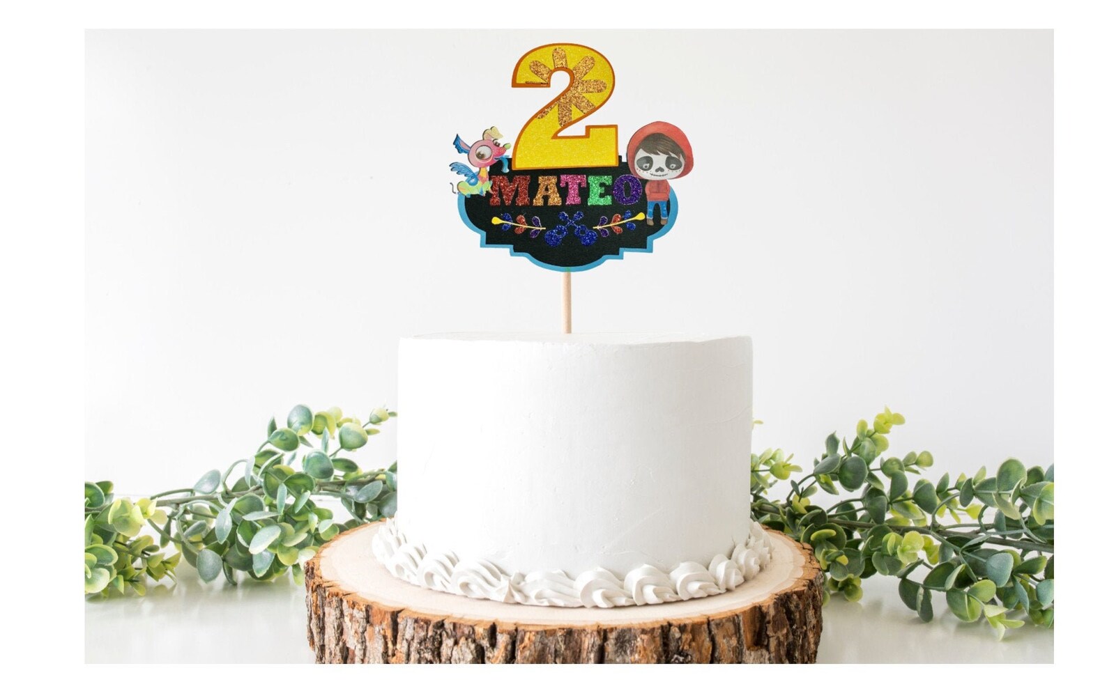 Coco Inspired Cake Topper Coco Cake Topper Coco Birthday - Etsy