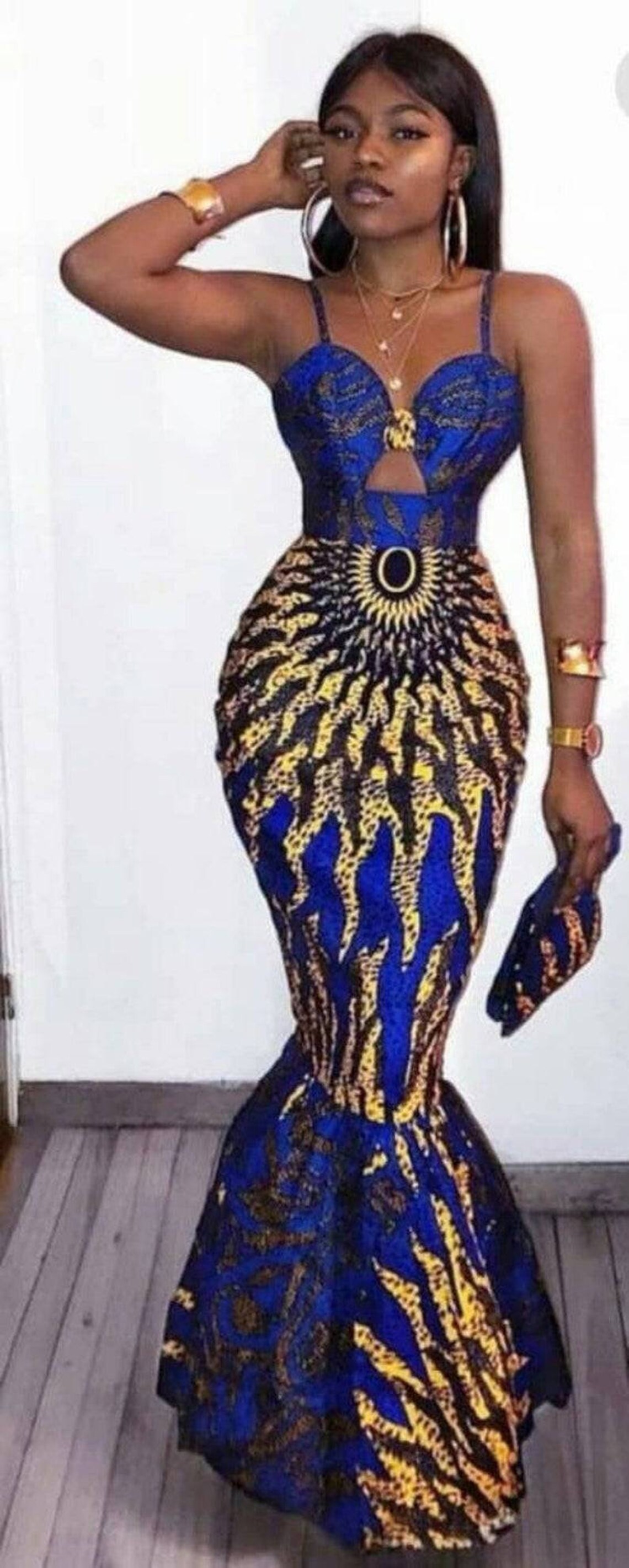 African Prom Dress African Print Dress African Clothing for | Etsy