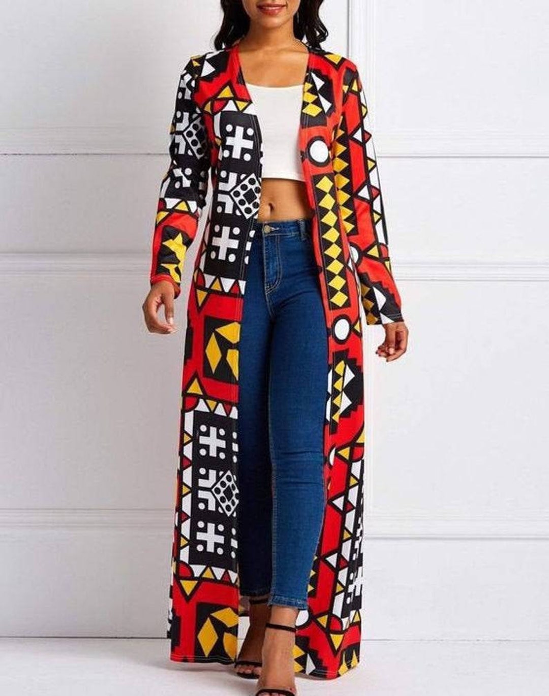 African Jacket, African Print Dress, African Dresses, African Clothing ...