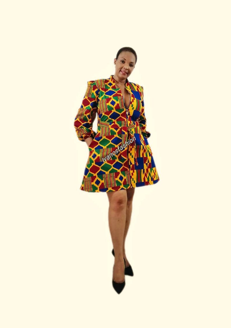 African Clothing for Women African Wrap Dress African Print | Etsy