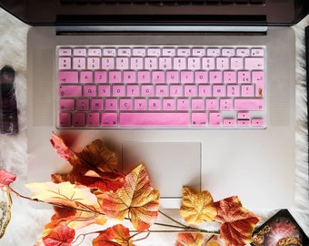 Purple Flower Keyboard Stickers Laptop Keyboard Cover Vinyl - Etsy