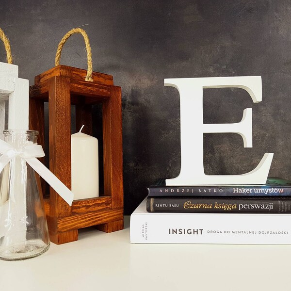 Wooden Letter E - Etsy