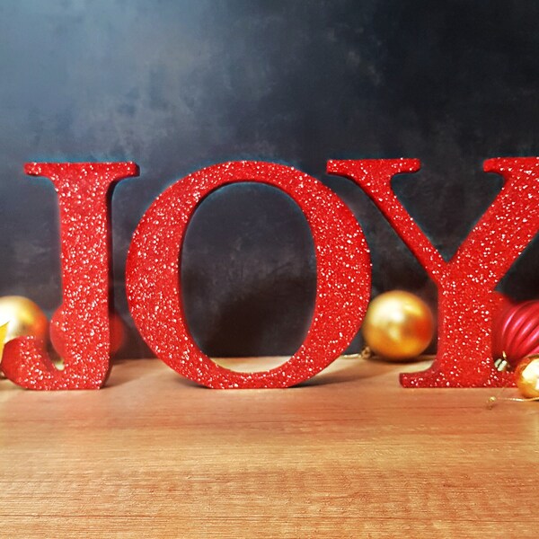 Christmas Block Letters - Etsy