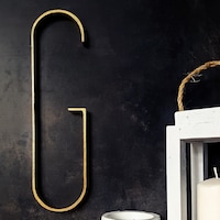 Large Metal Letter M Wall Decor Personalized Metal Letter Wedding Gift ...