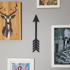 Large Wooden Arrows for Wall, Wooden Arrow Wall Decor, Wall Arrow Sign ...