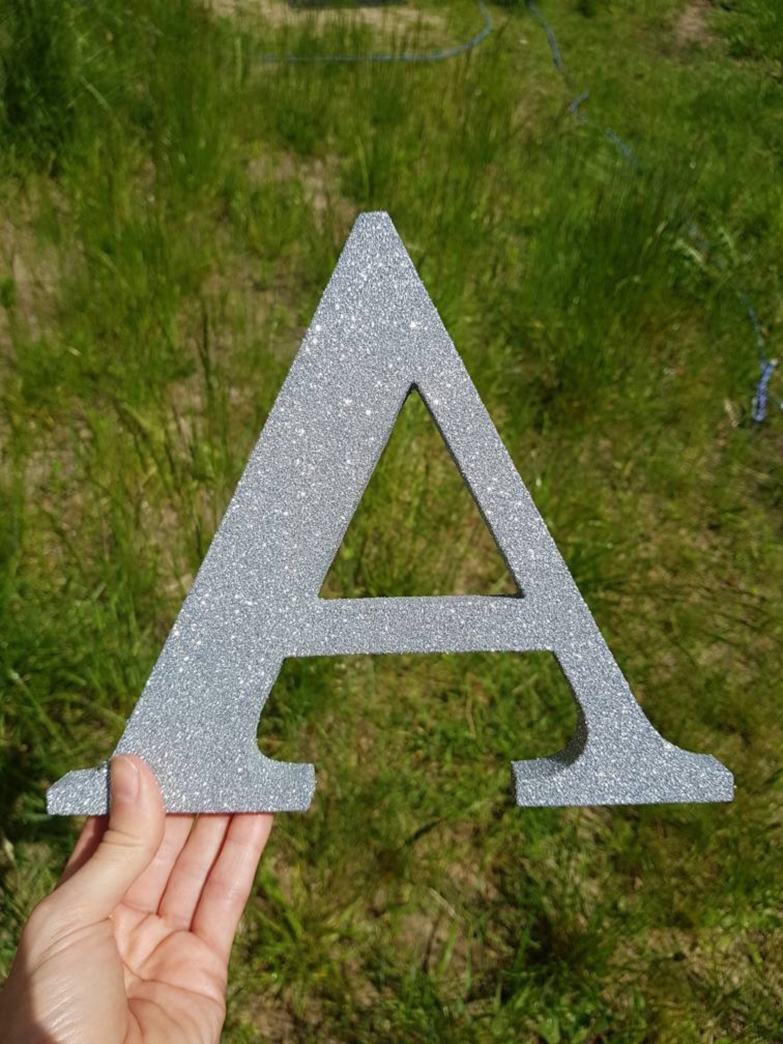 Custom Wood 3d Table Letters, Block Glitter Letters Wedding Centerpiece ...