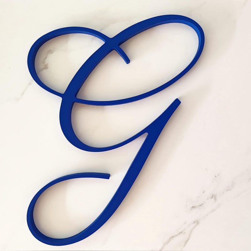 Wooden Letter G - Etsy