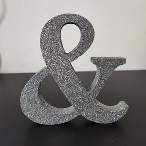 Custom Wood Block Table Letters Glitter Letters for Party - Etsy