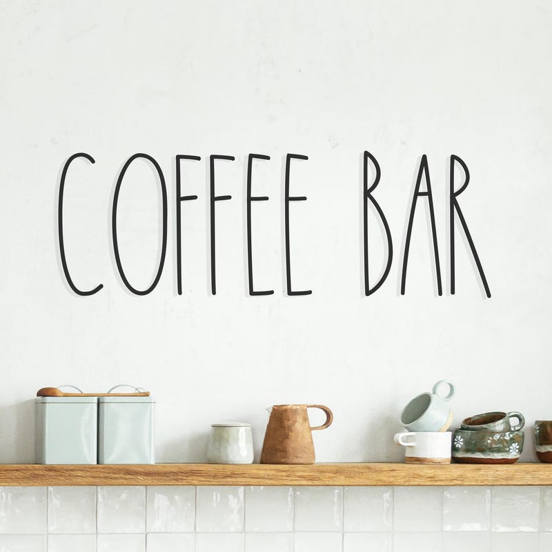 Coffee Bar Sign - Etsy