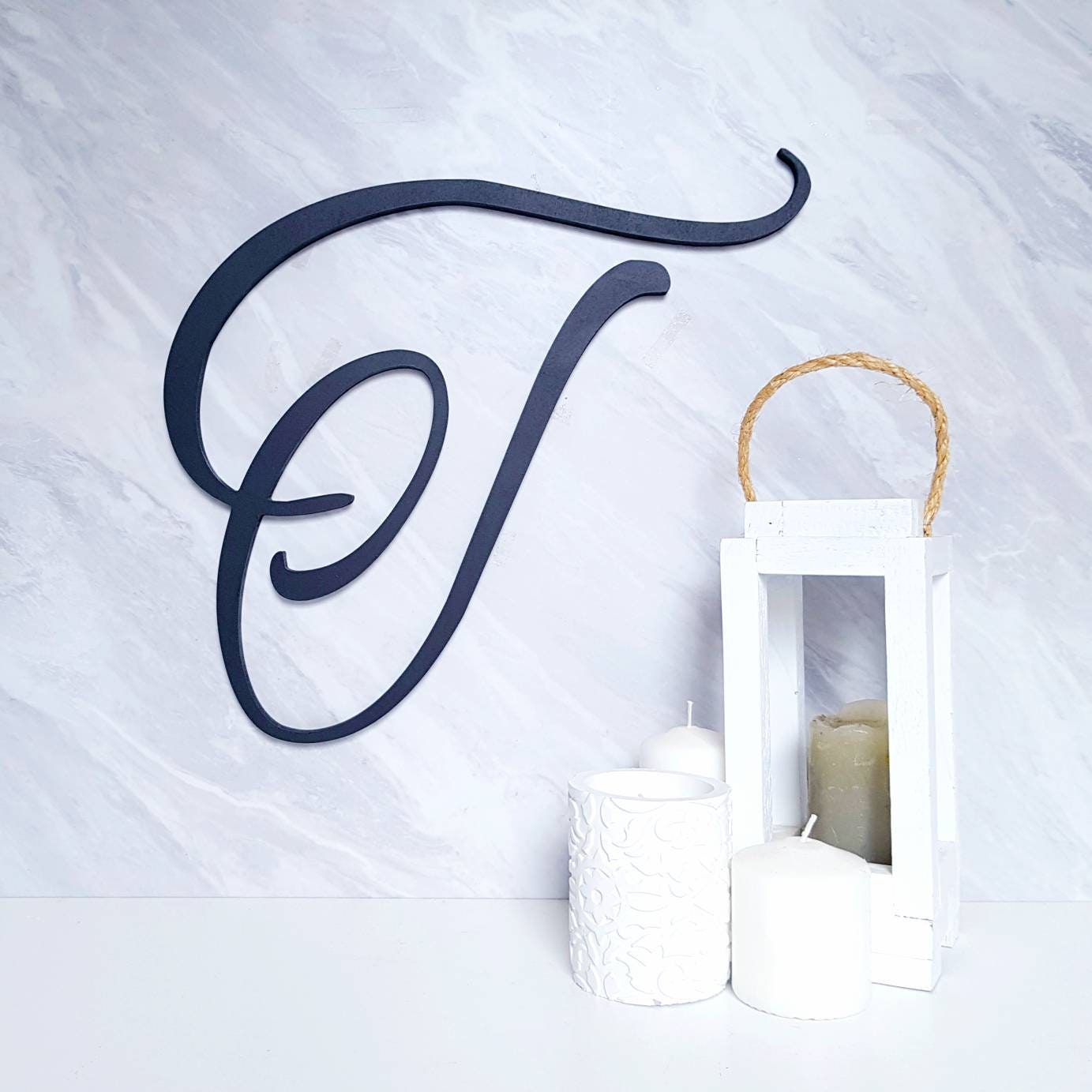 Large Wooden Letters Monogram Wall Decor Decorative Letters - Etsy