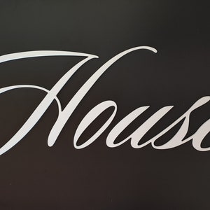 Cursive Letters Preppy Room Decor, Large Wall Letters College Apartment ...