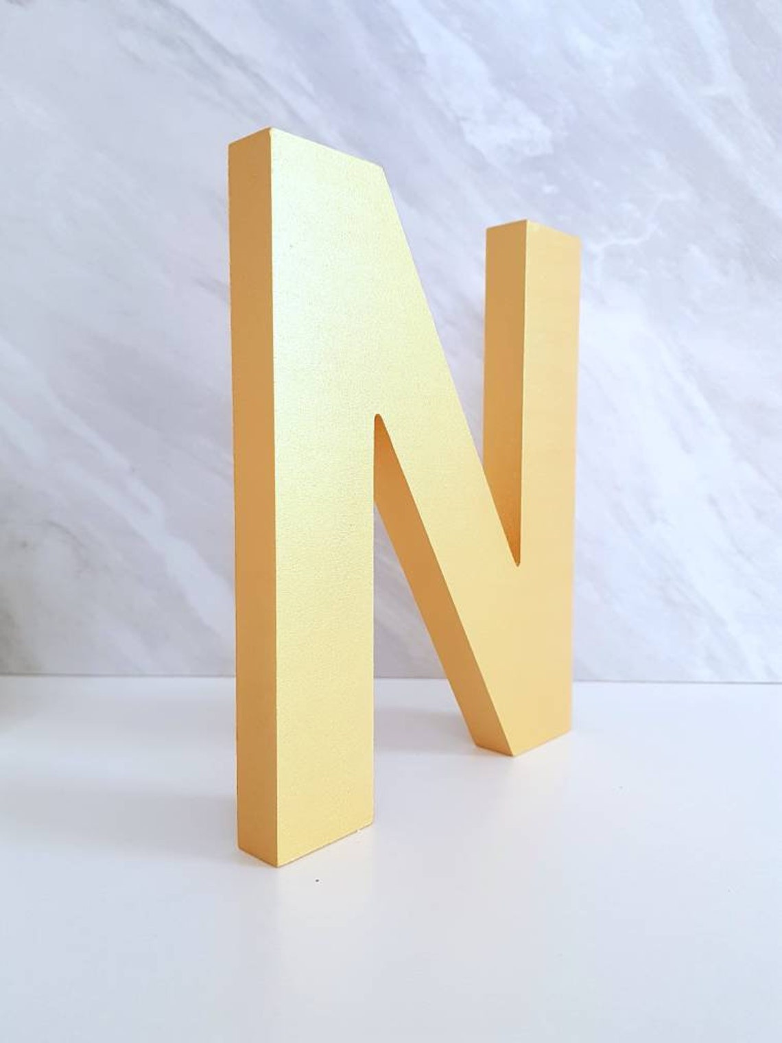 Custom Wood Table 3d Letters Large Wooden Standing Letters | Etsy