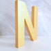 Custom Wood Table 3d Letters Large Wooden Standing Block - Etsy