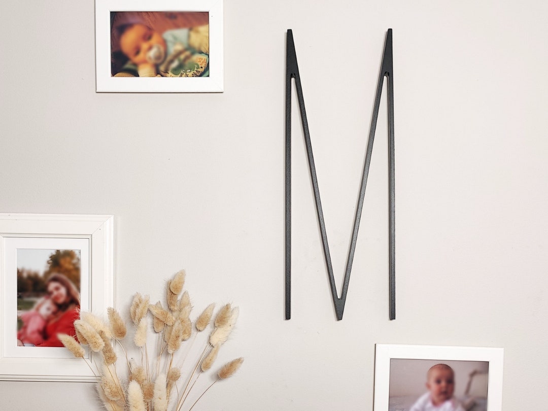 Large Wooden Letters for Wall Bedroom Modern Decor, Custom Wood Letters ...