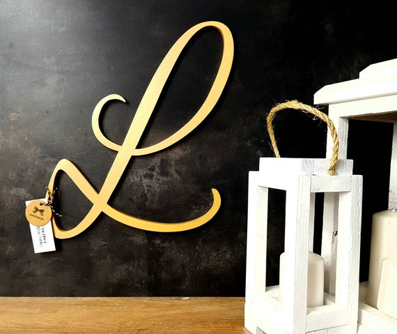 Large Alphabet Letters Wall Decor - Wall Design Ideas