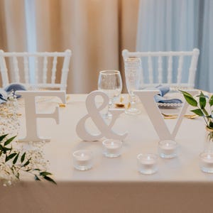 Custom Freestanding Wooden Letter, Wedding Table Decor - Etsy