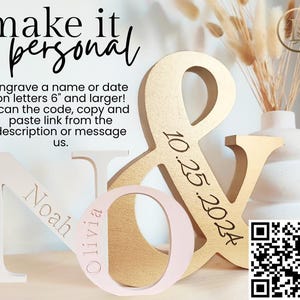 Freestanding Letters Painted Black, Custom Wood 3d Block Letters ...