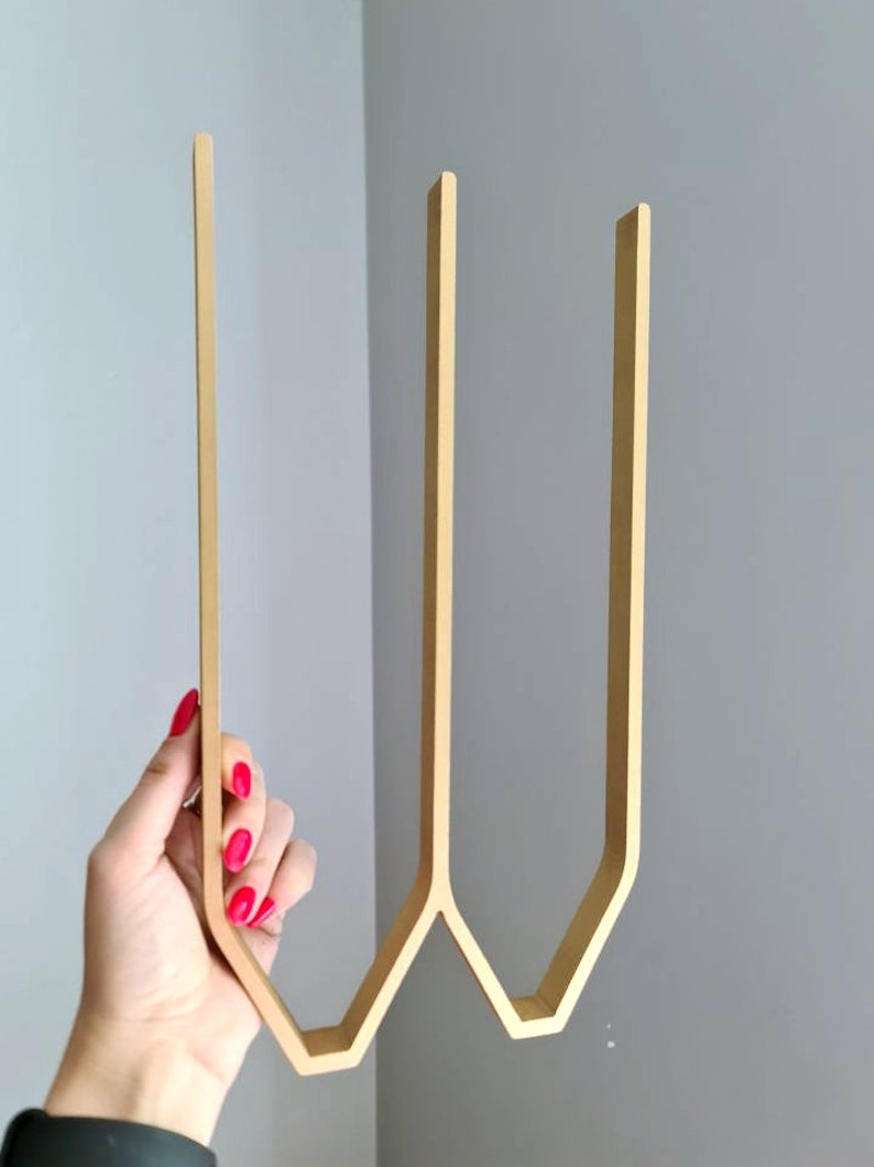 Extra Large Wooden Letters for Wall Mid Century Modern Decor - Etsy