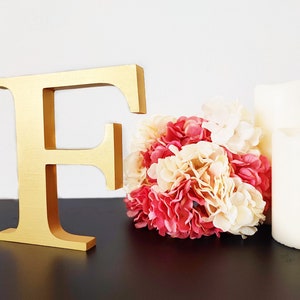 Freestanding Letters Wedding Table Decor Set, Wooden Letters Engagement ...