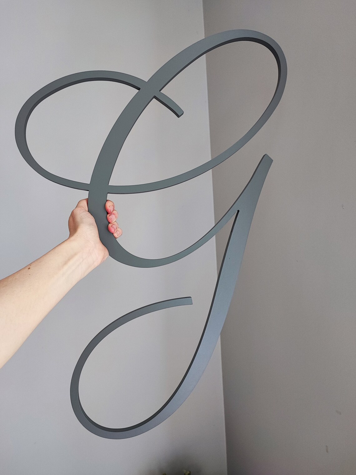 Cursive Letters Preppy Room Decor Large Wall Letters College - Etsy