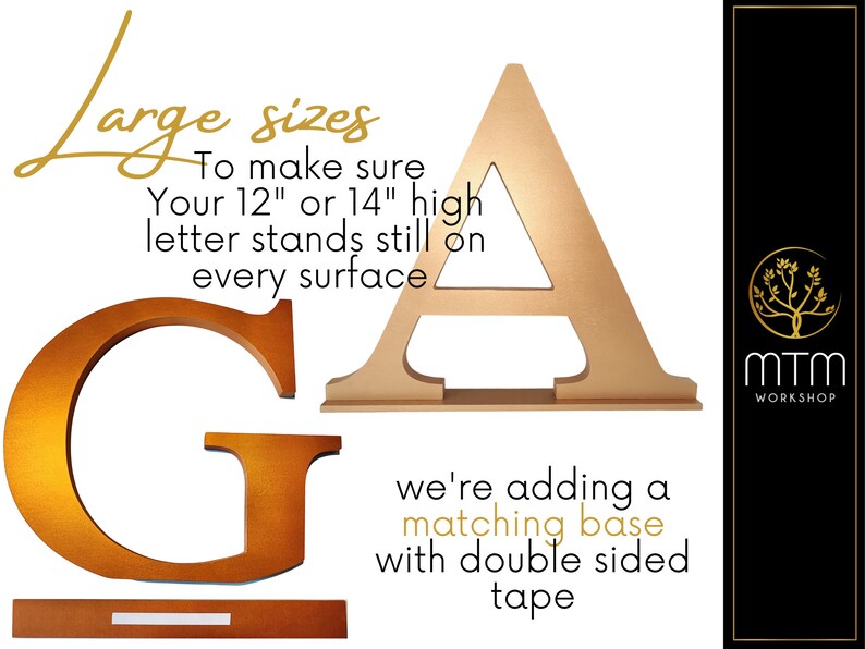 Custom Wood Table 3d Letters Large Wooden Standing Block - Etsy