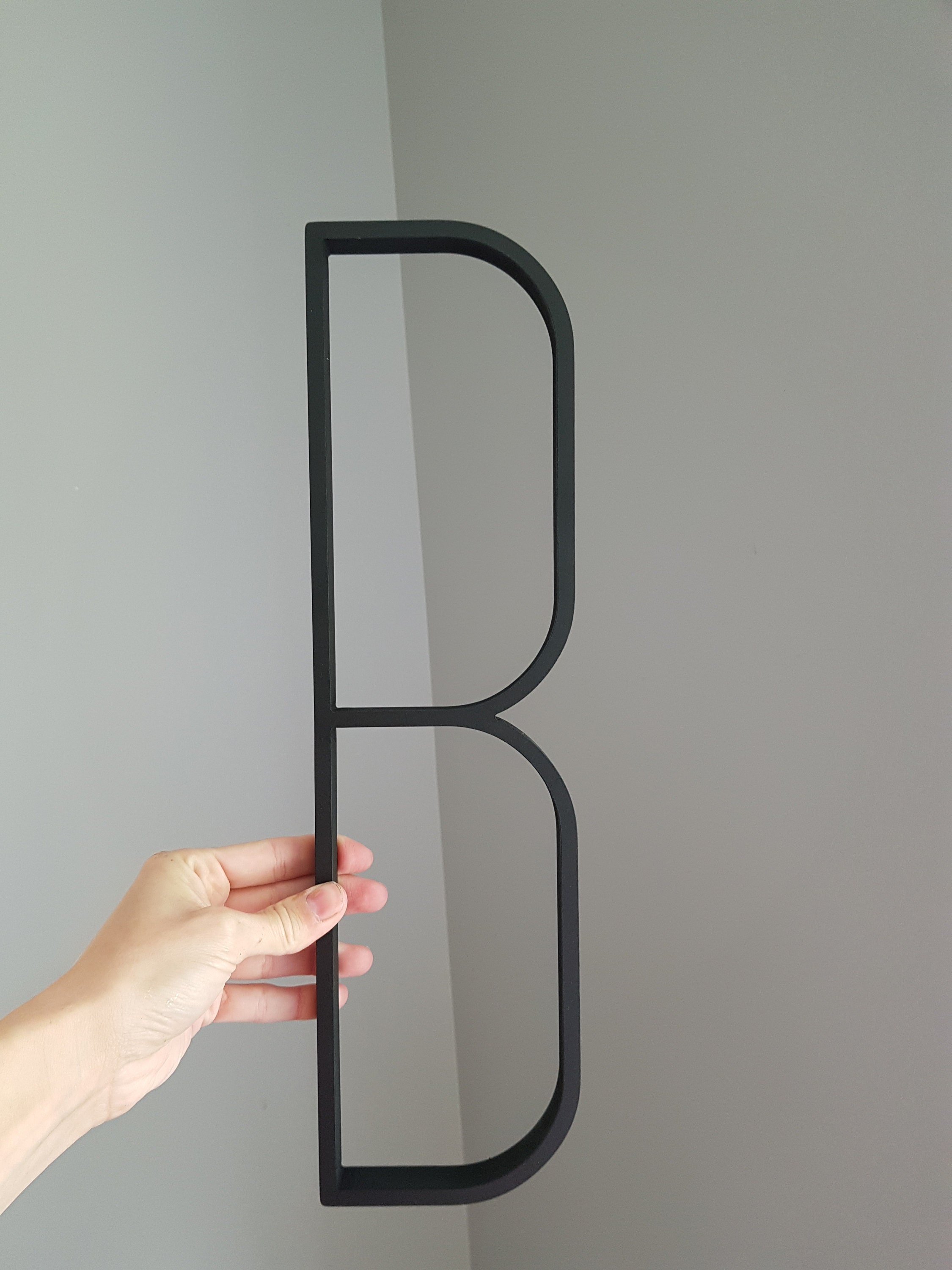 Extra Large Wooden Letters for Wall Mid Century Modern Decor | Etsy