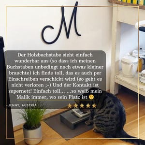 Personalized Wooden Monogram Letter Above Bed Decor - Handcrafted ...