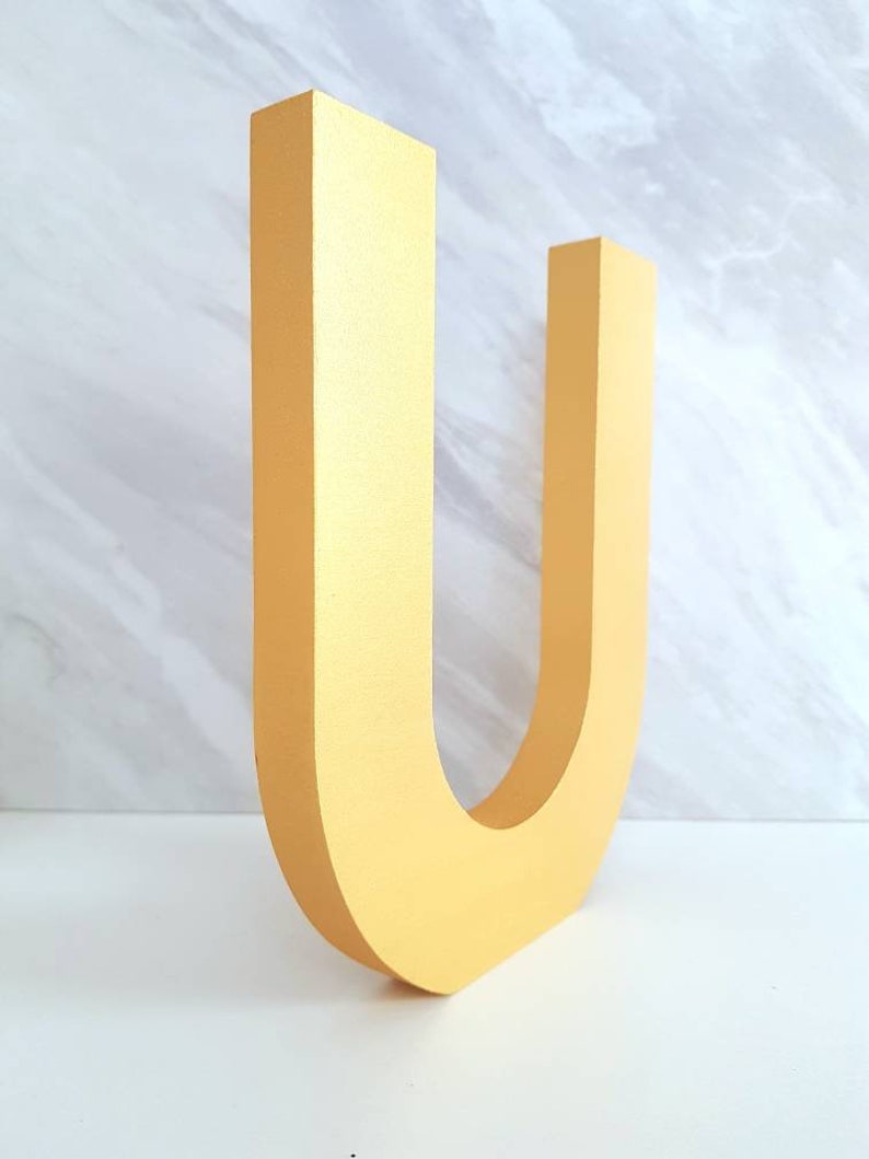 Custom Wood Table 3d Letters Large Wooden Standing Letters - Etsy