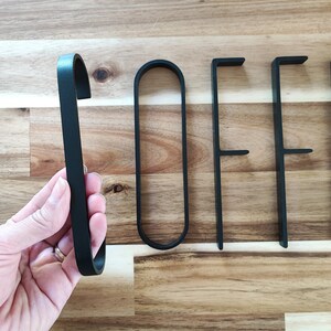Made to Order Coffee Sign Trendy Wall Art, Modern Letters Kitchen Wall ...