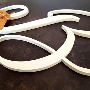 Extra Large Wall Letter, Wood Letters, Wedding Monogram, Decorative ...