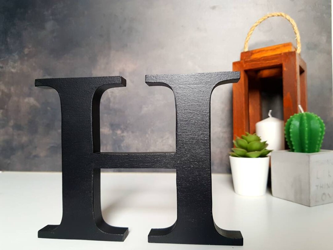 Free Standing Wooden Letters, Custom Name Letters Nursery Decor ...