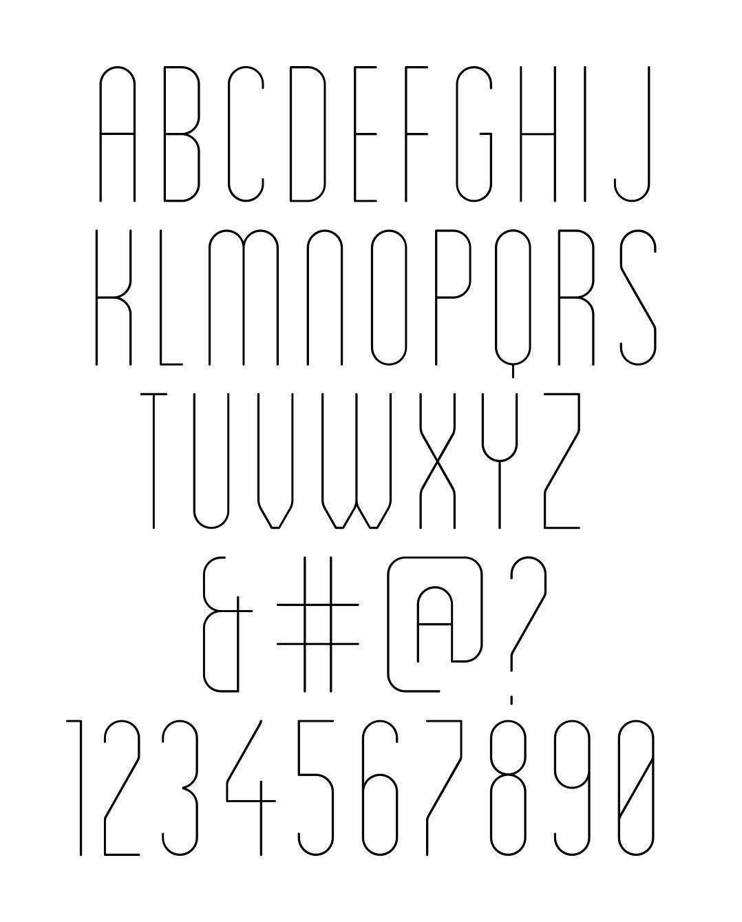 Mid Century Modern Decor Large Wooden Letters for Wall Slim | Etsy