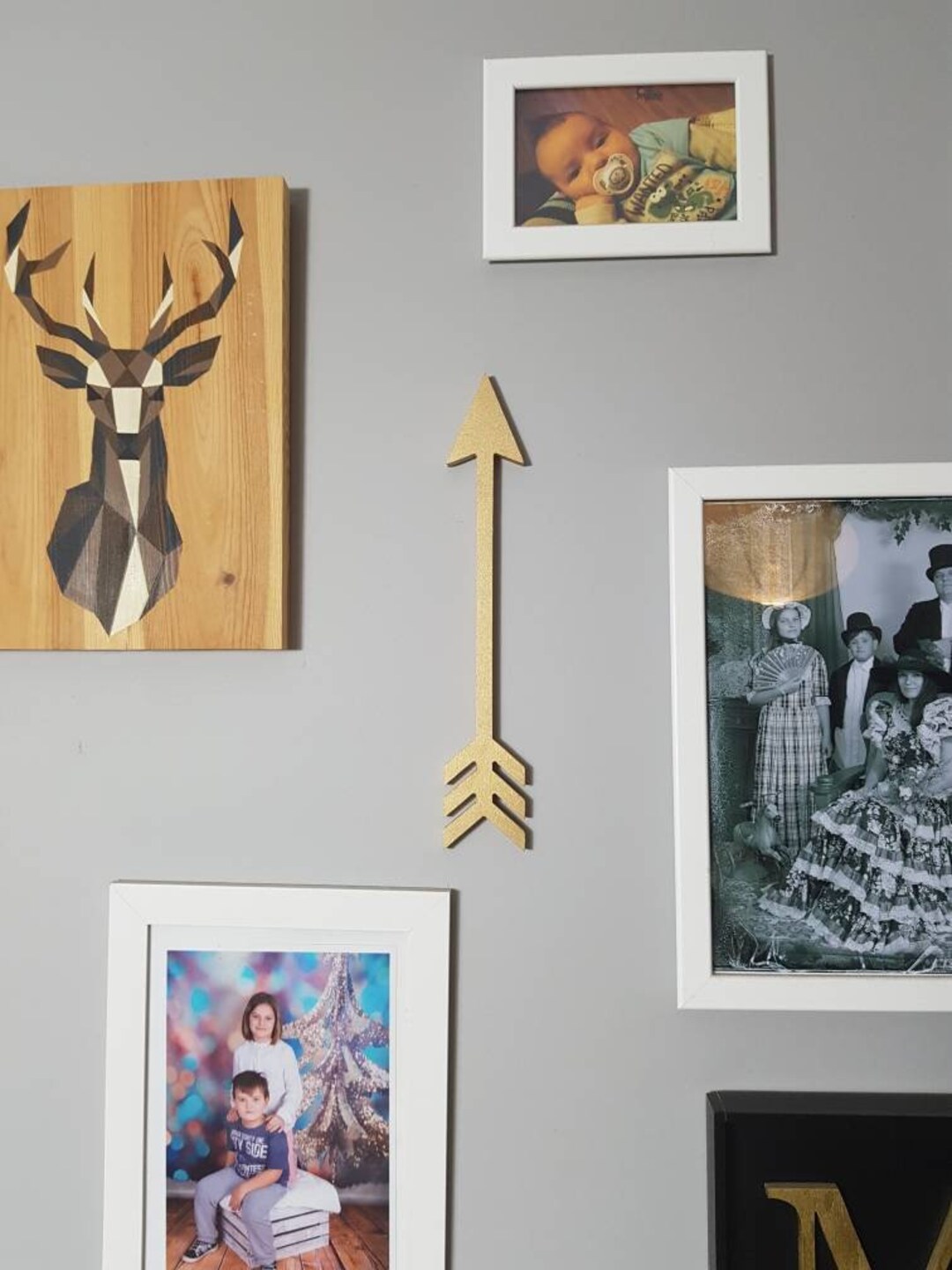 Large Wooden Arrows for Wall, Wooden Arrow Wall Decor, Wall Arrow Sign ...