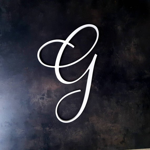 Large White Wall Letters - Wall Design Ideas