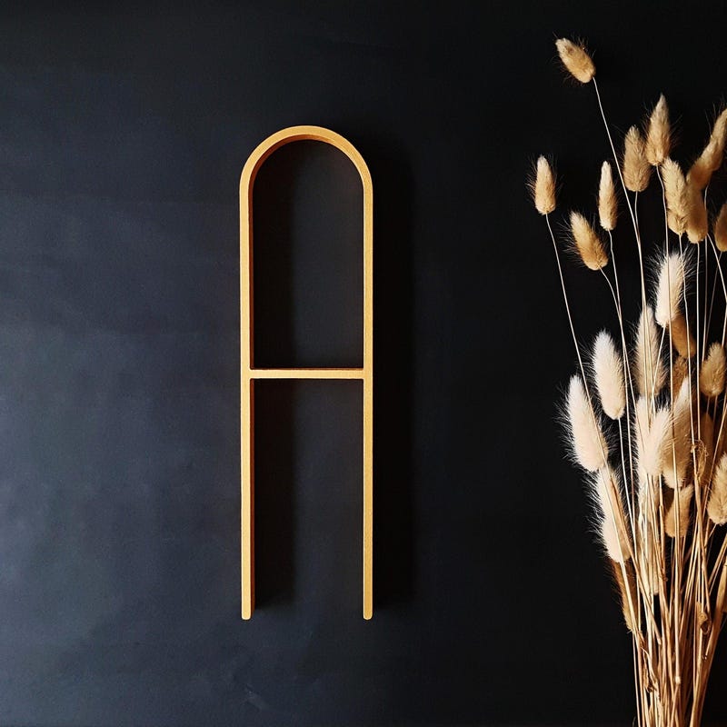 Modern House Letters - Etsy