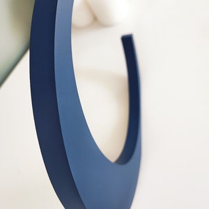 Painted Free Standing Letters for Shelf, Custom Wood 3d Block Letters ...