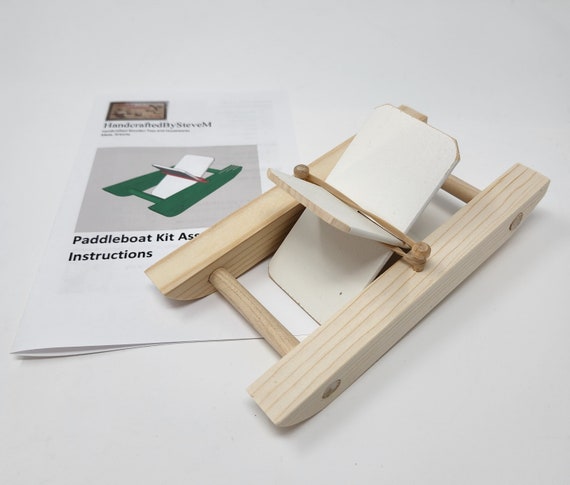Build a Paddle Boat DIY Kit - Etsy