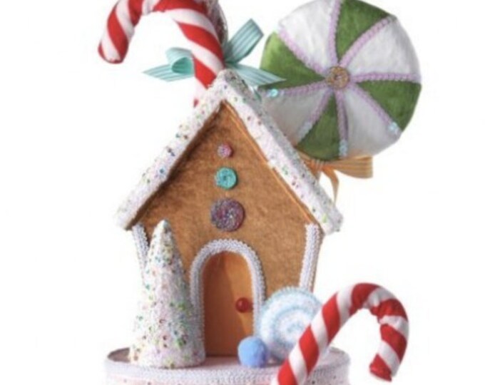Candyland Tree Topper Candy House Tree Topper Sweets and Treats Tree ...