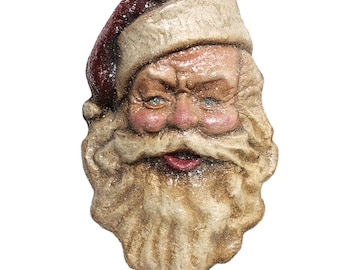 Large Santa Face | Etsy