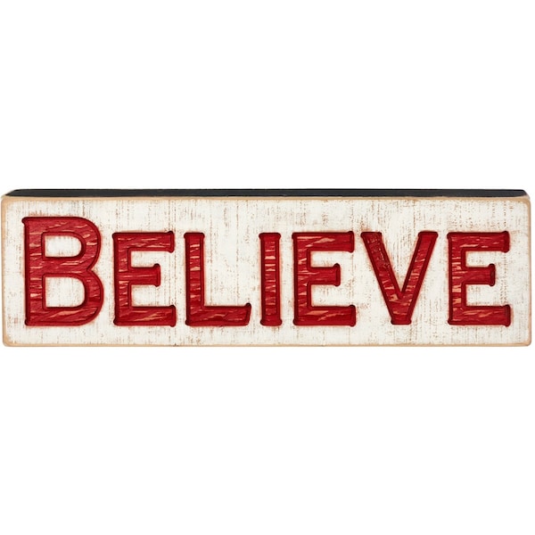 Believe Signs - Etsy