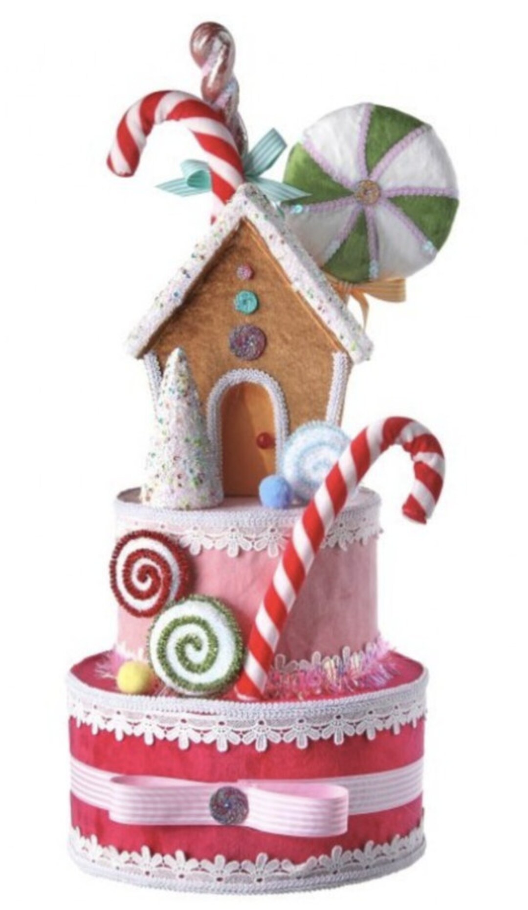 Candyland Tree Topper Candy House Tree Topper Sweets and - Etsy