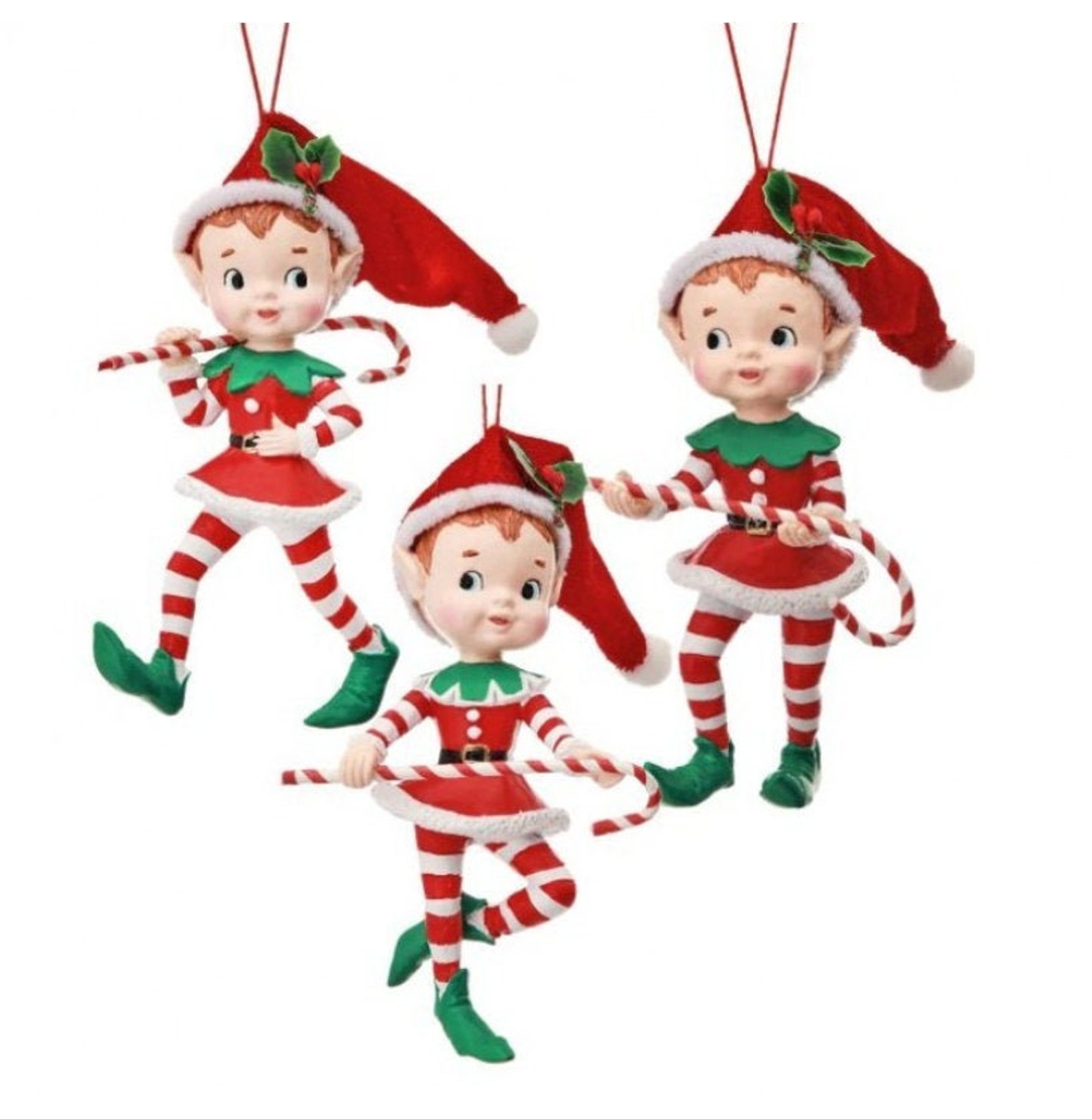 Tanzende Elfen Ornamente Elfen ornament Weihnachtsschmuck | Etsy