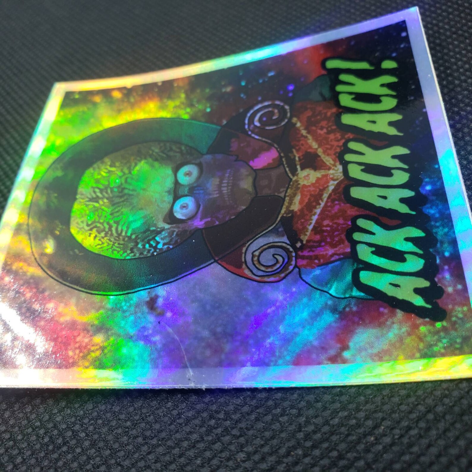 Mars Attacks Original Fan Art Holographic Sticker - Etsy