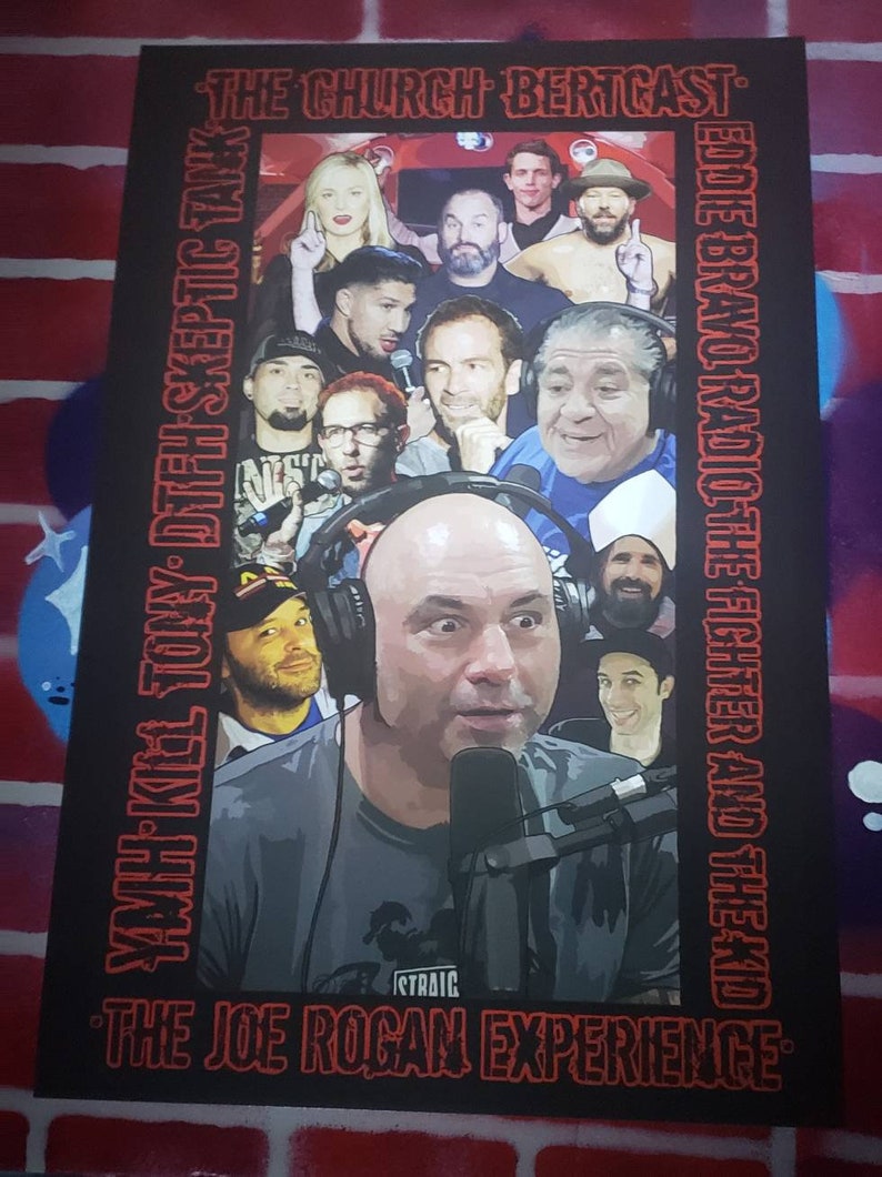 Rogan and Friends Poster and Matching Sticker - Etsy