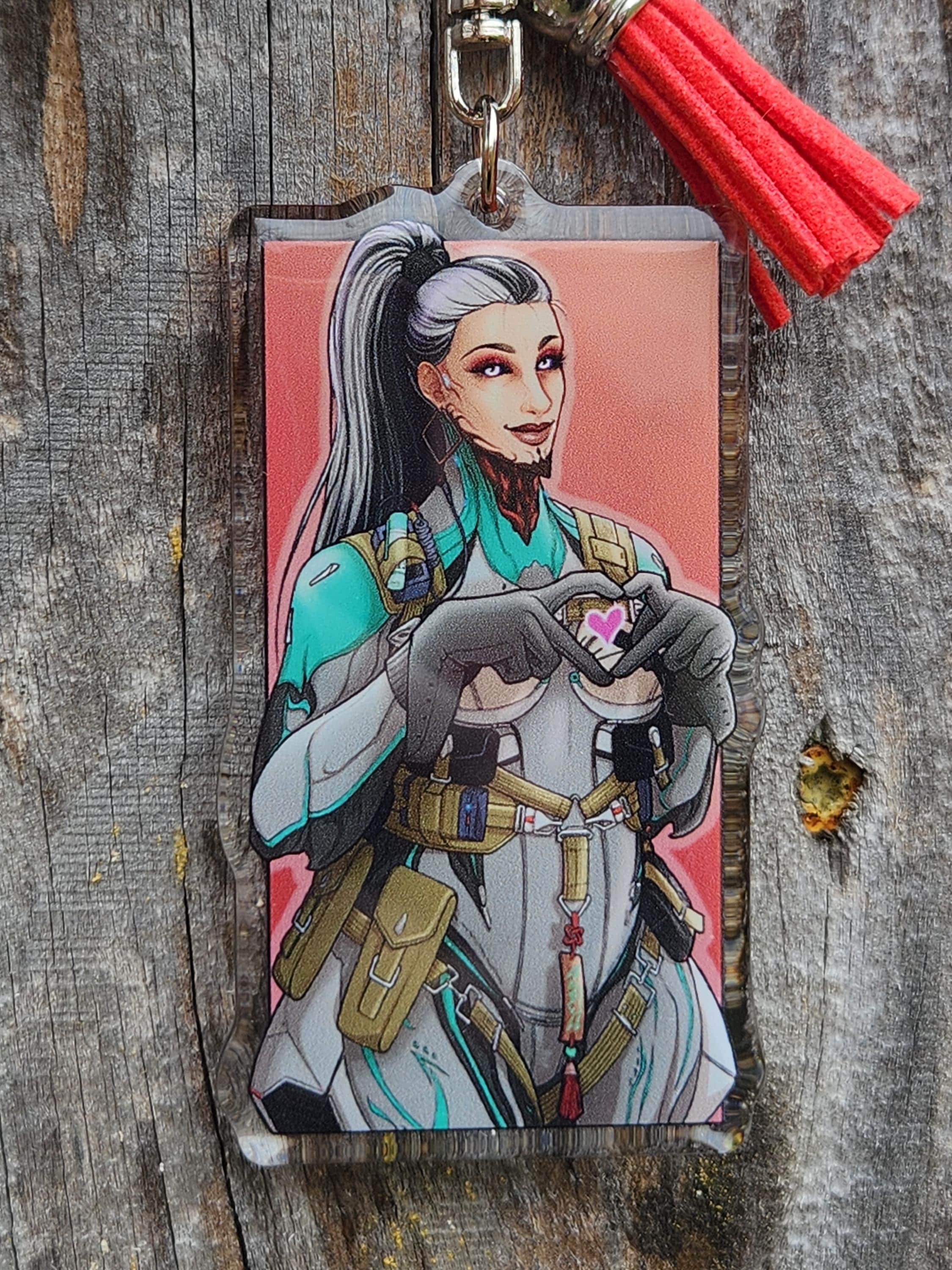 Warframe 1999 Inspired - Eleanor Nightingale Acrylic Charm Keychain ...