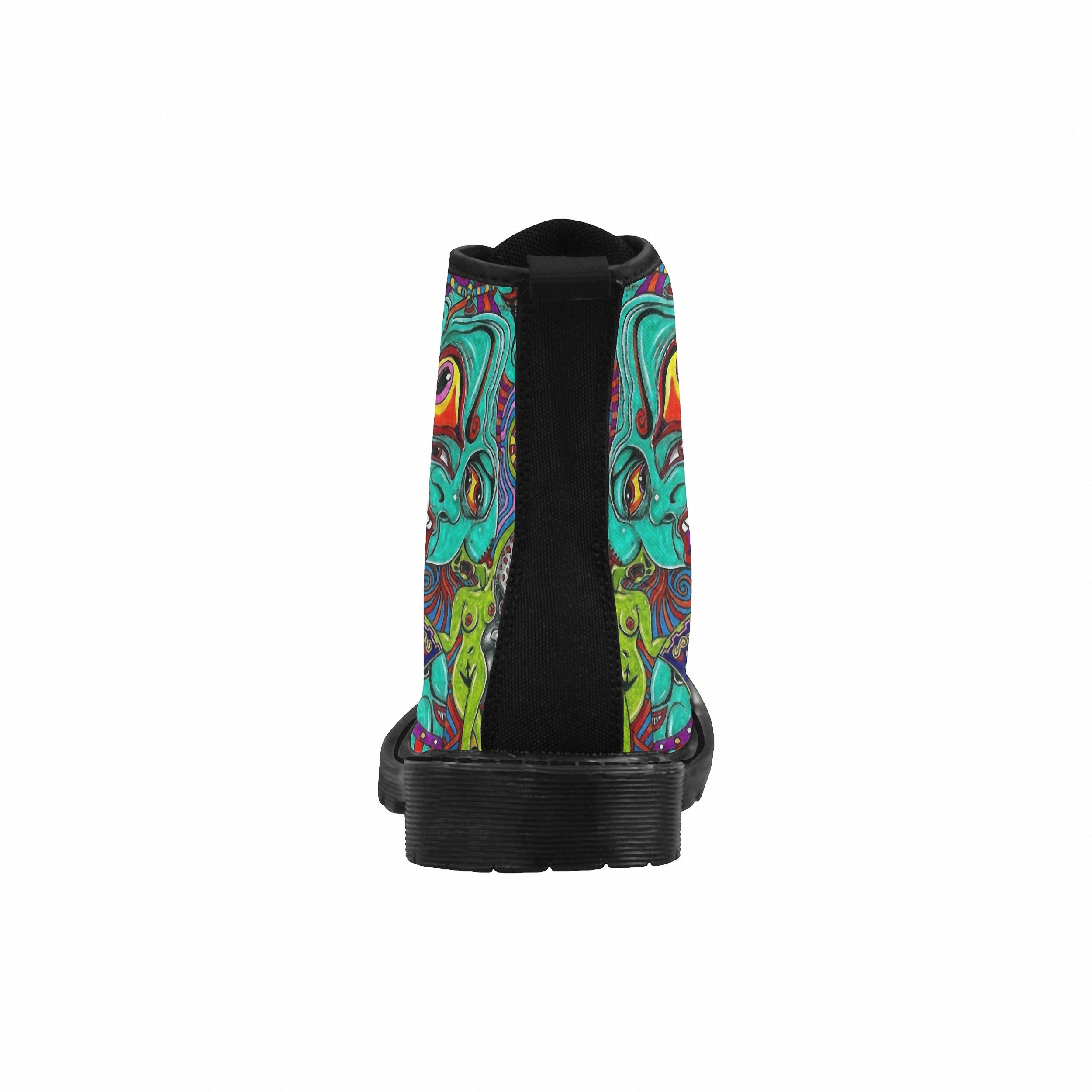 Psychedelic Acid Boots limited Edition LSD Boots - Etsy